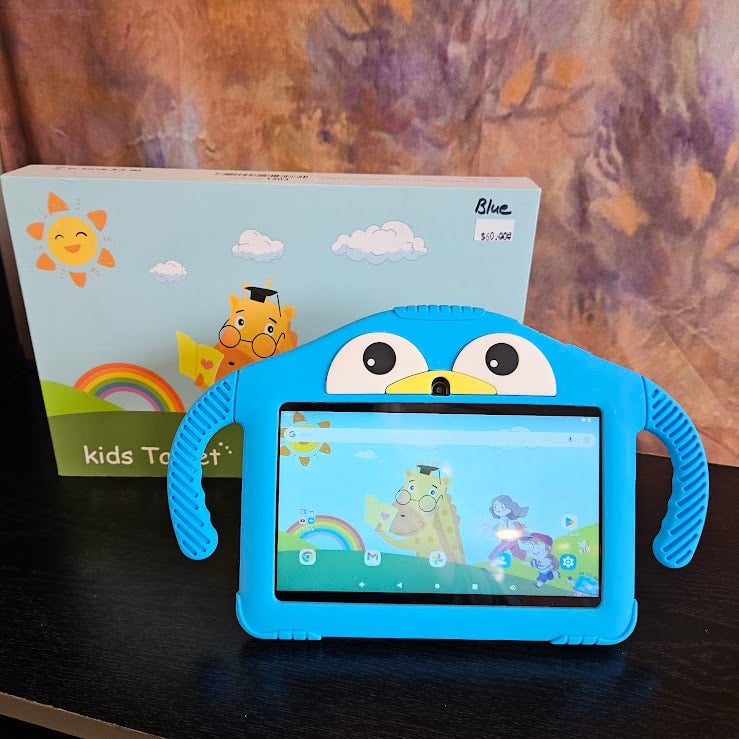 Kids Android Tablet PC Blue with Dog Frame | DISC Surplus Computers