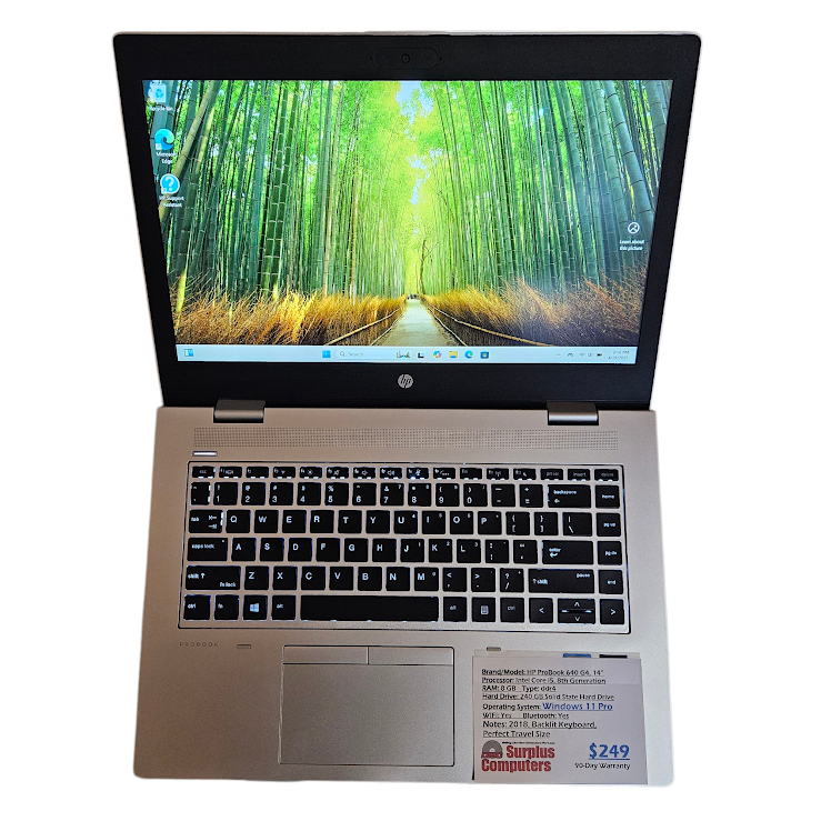 HP ProBook 640 G4 14 inch Laptop DVD Drive | DISC Surplus Computers