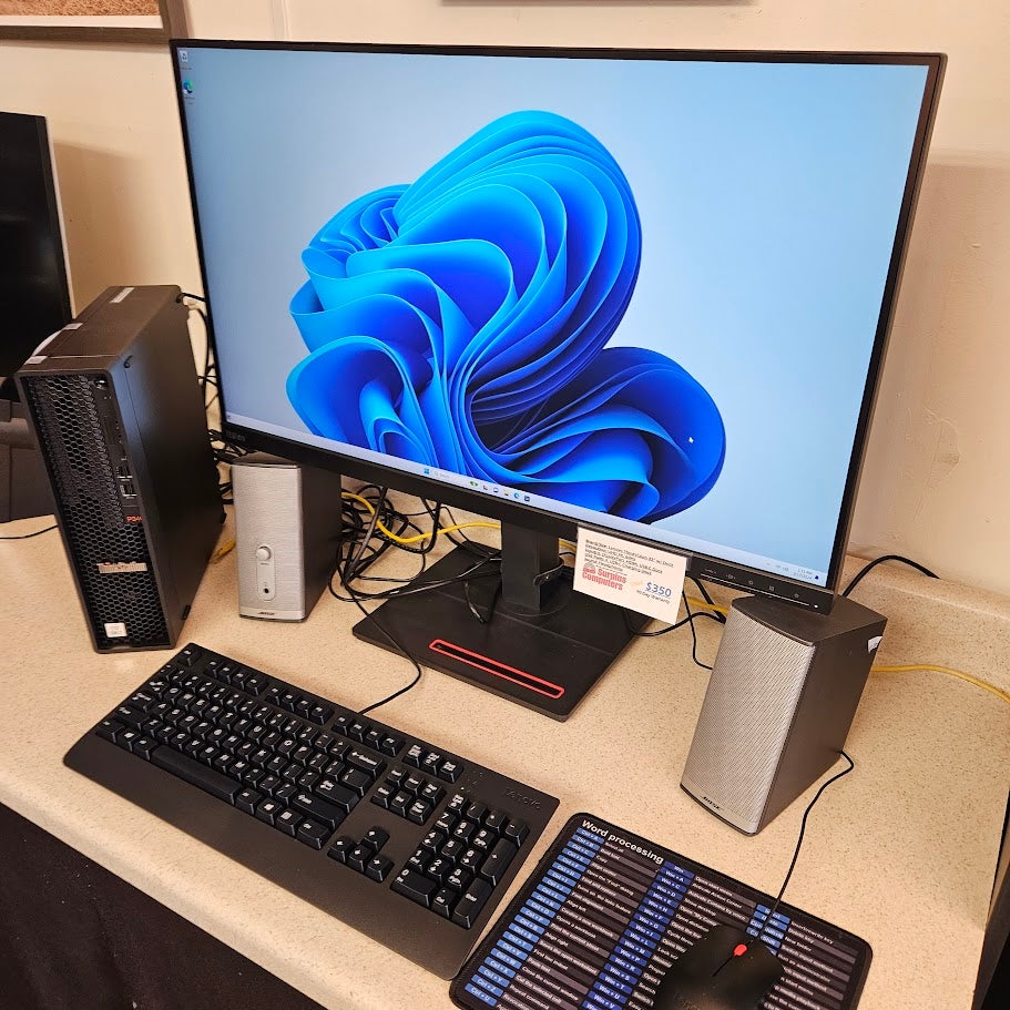 Lenovo ThinkStation Windows 11 Pro Home Office PC | DISC Surplus Computers
